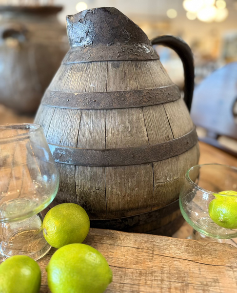 Antique French Oak Pitcher – Beautiful Mess Home & Garden