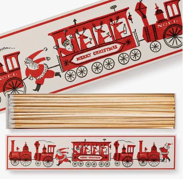 Santa Trains Long Matchbox – Beautiful Mess Home & Garden