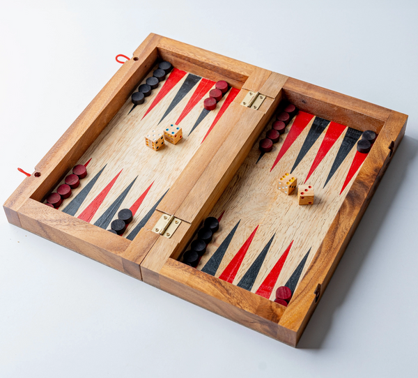 Backgammon Mangowood Game Set – Beautiful Mess Home & Garden