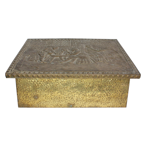 Antique Embossed Brass Box – Beautiful Mess Home & Garden